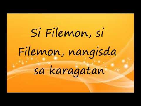 Si Filemon Tagalog Version (Lyrics) - YouTube