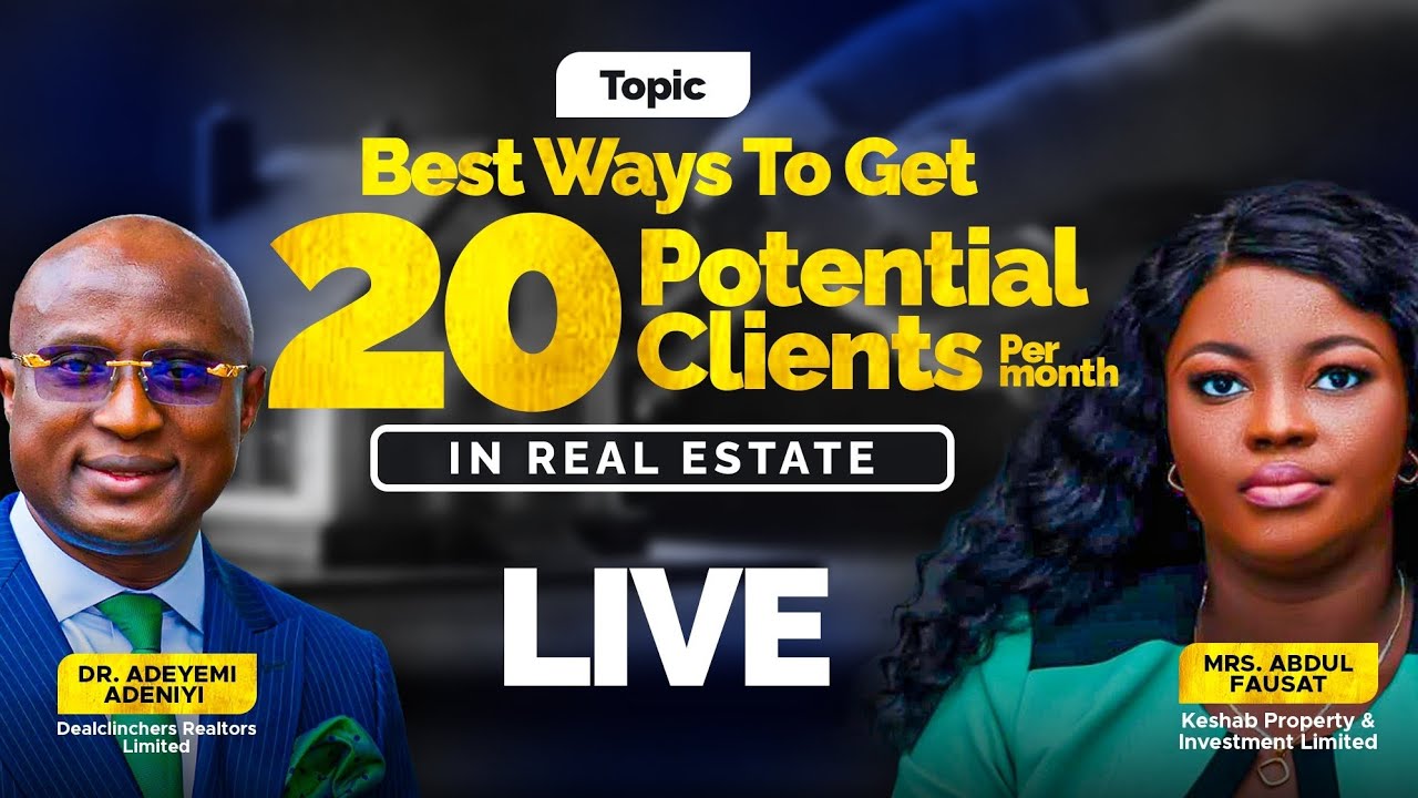 Best Ways To Get 20 Potential Clients Per Month | Dr. Adeyemi Adeniyi ...
