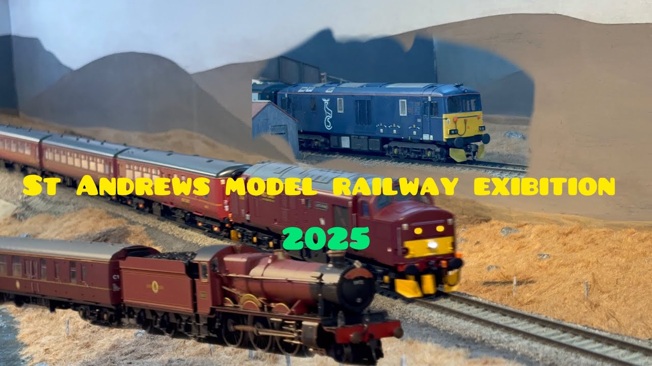 The St Andrews model railway exhibition 2025 - YouTube