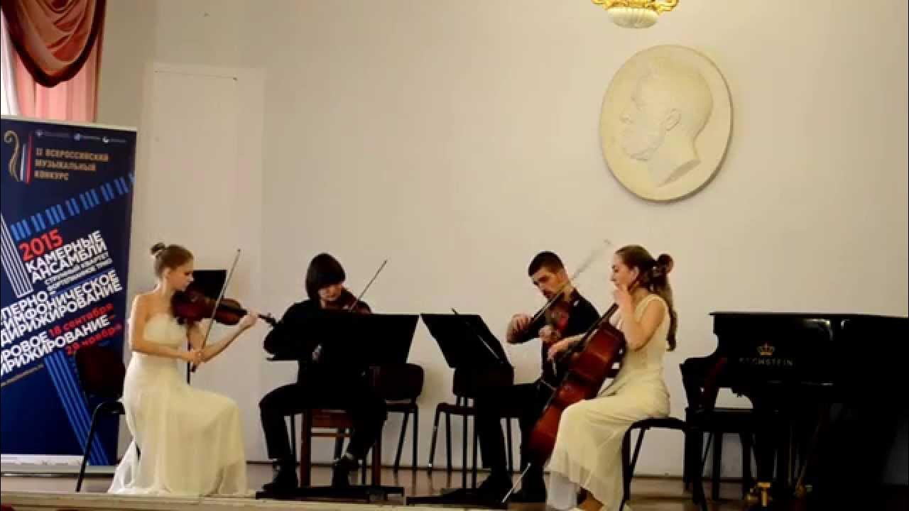 Haydn - String Quartet in D minor, Op.76, No.2 "Quinten" (4 part) - YouTube