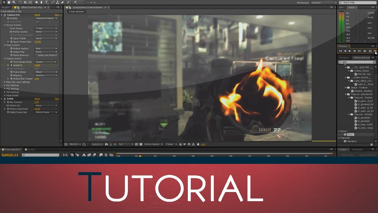 After Effects | Advanced Burning Scope Effect - YouTube