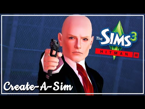 Agent 47, The Hitman 🔫 || The Sims 3: Create-A-Sim || (Download Sim ...