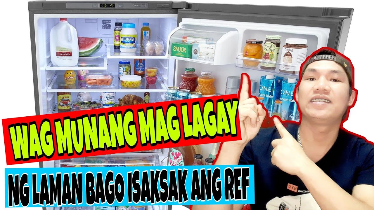 Ano Ang Mangyayari Sa REFRIGERATOR Pag Nilagyan Ng laman bago sinaksak ...