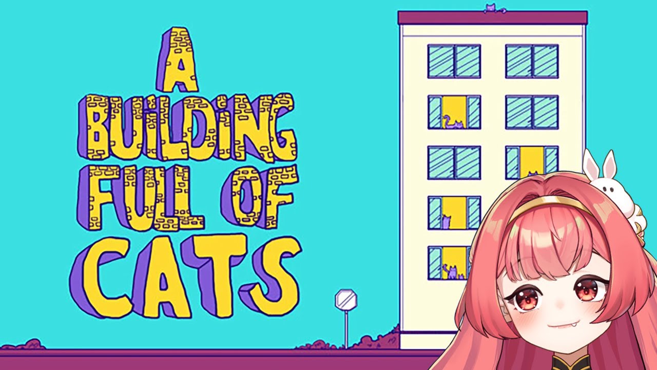 Cái game gì mà cute wá z tr ơiiiiii | A BUILDING FULL OF CATS | HIBIKI ...