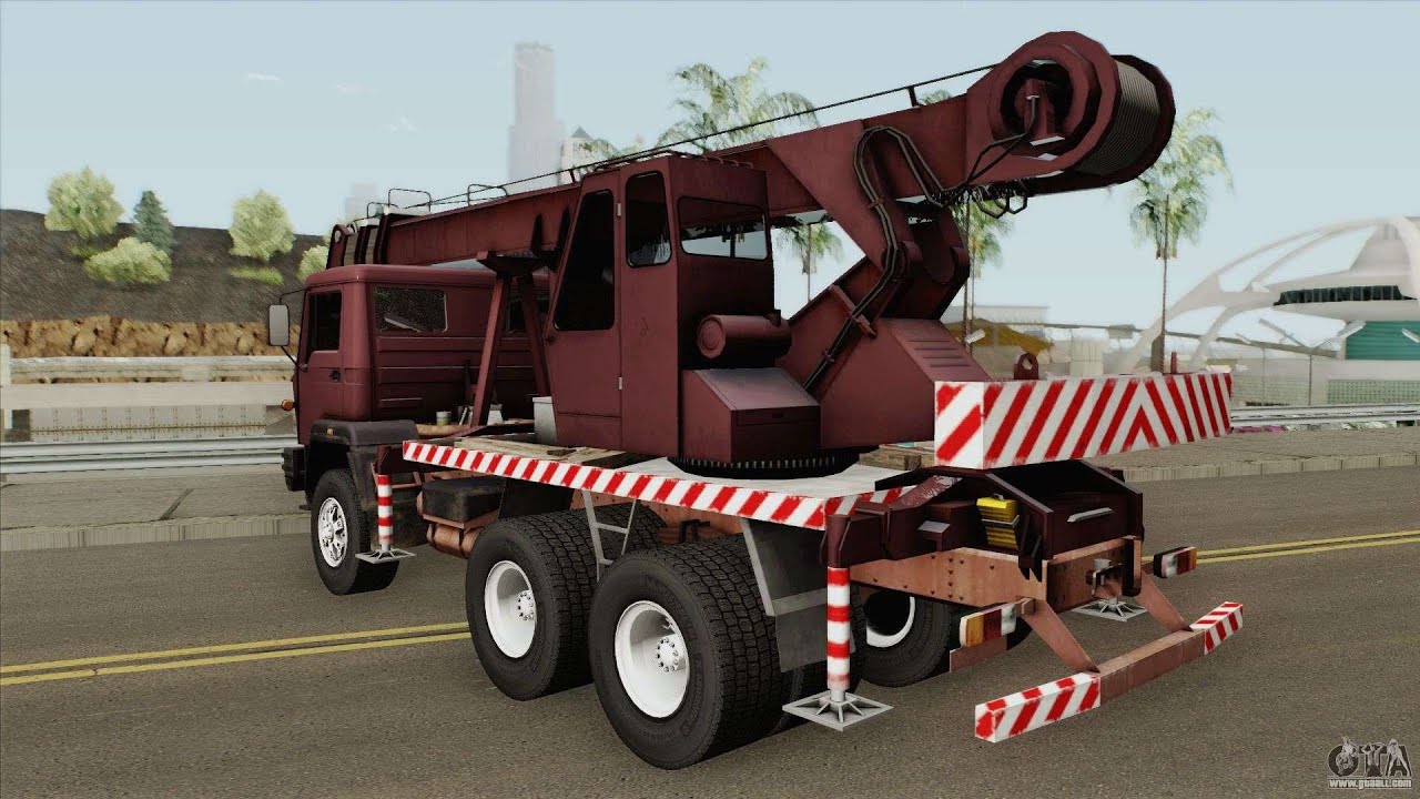 How To Drive Crane In Gta San Andreas. - YouTube