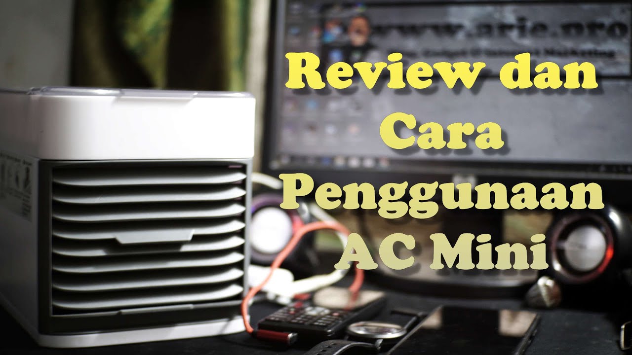 cara penggunaan ac mini portable biar sejuk di rumah - YouTube