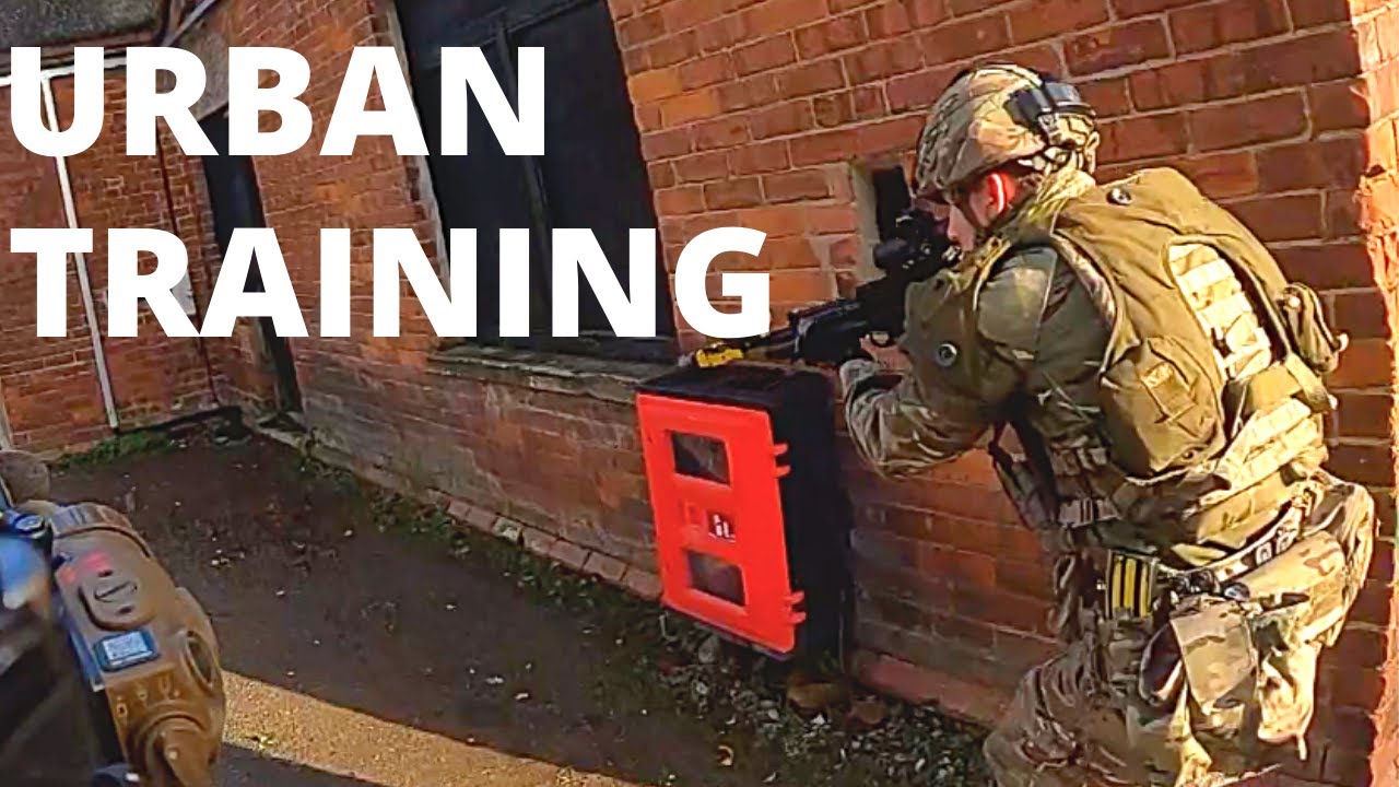 British Infantry Platoon Does Urban Warfare Training | Tactics ...