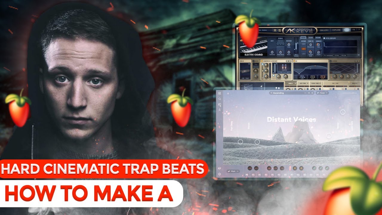 HOW TO MAKE A HARD CINEMATIC TRAP BEATS FOR " NF " 🔥 | FL STUDIO 20 ...