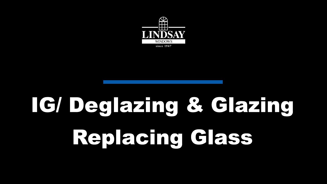 IG - Deglazing - Glazing - Replace Glass - YouTube