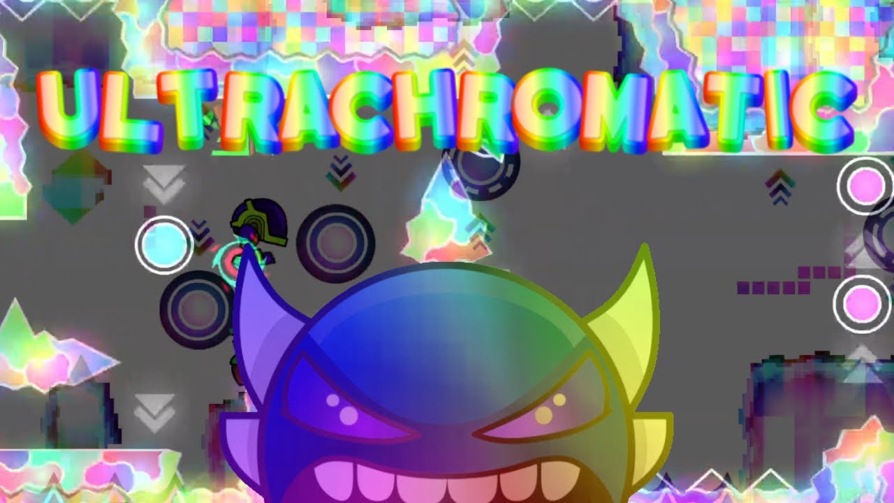 "Ultrachromatic" 100% (Insane Demon) | By Gmdmann | [Demon Nº395] - YouTube