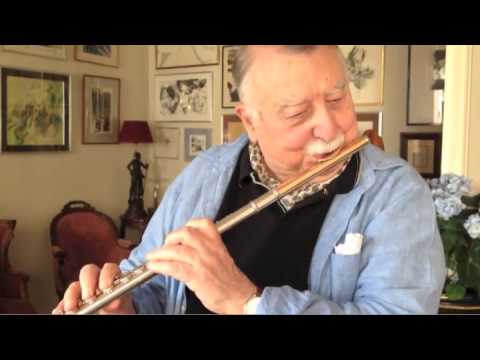 Raymond Guiot: parle Jazz articulation, improvise sur ma flûte Louis ...