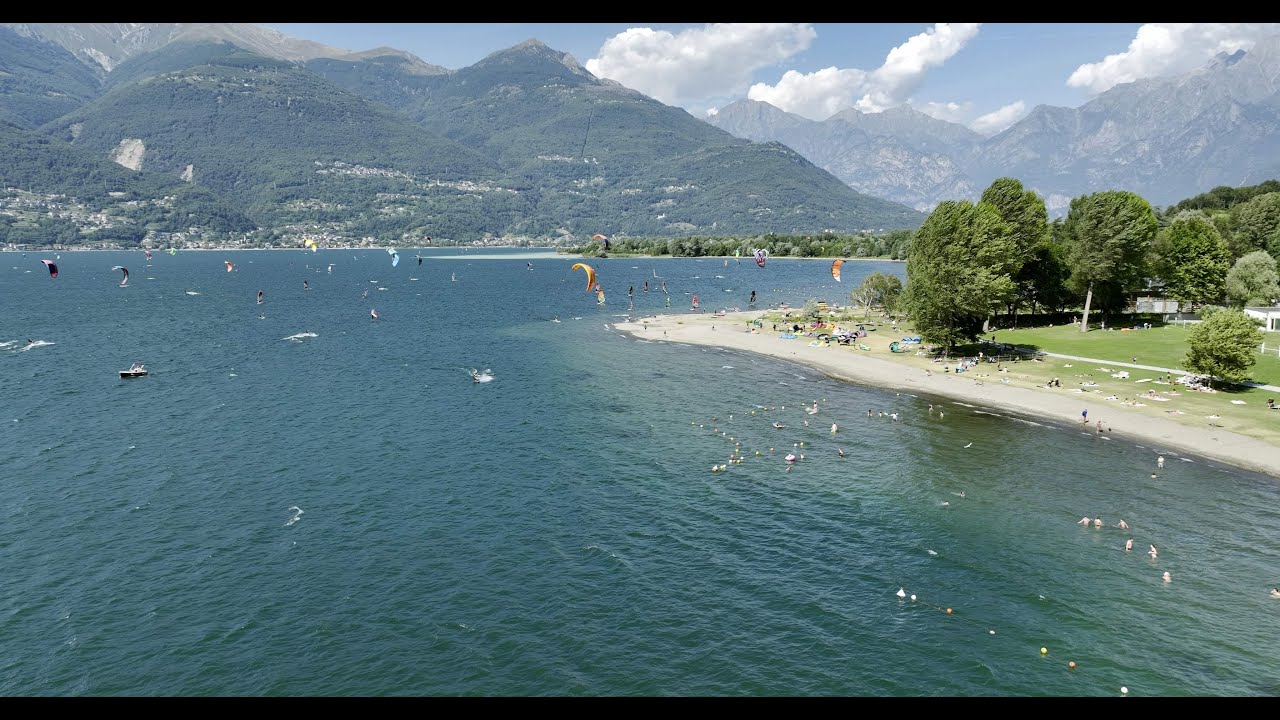Spiaggia Ontano, #Colico, #Lombardia, #Italy, #Summer #2023 #Landscape ...