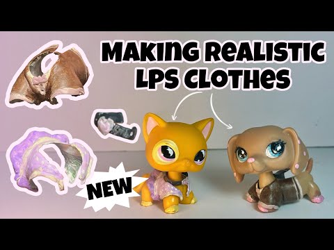 Making LPS Clothes That Look Real?! Miniature Clothing DIY