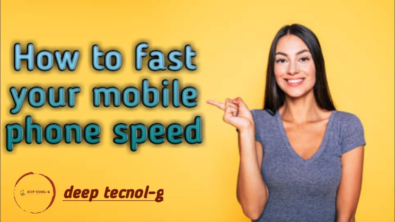 how to increase your phone speed - YouTube