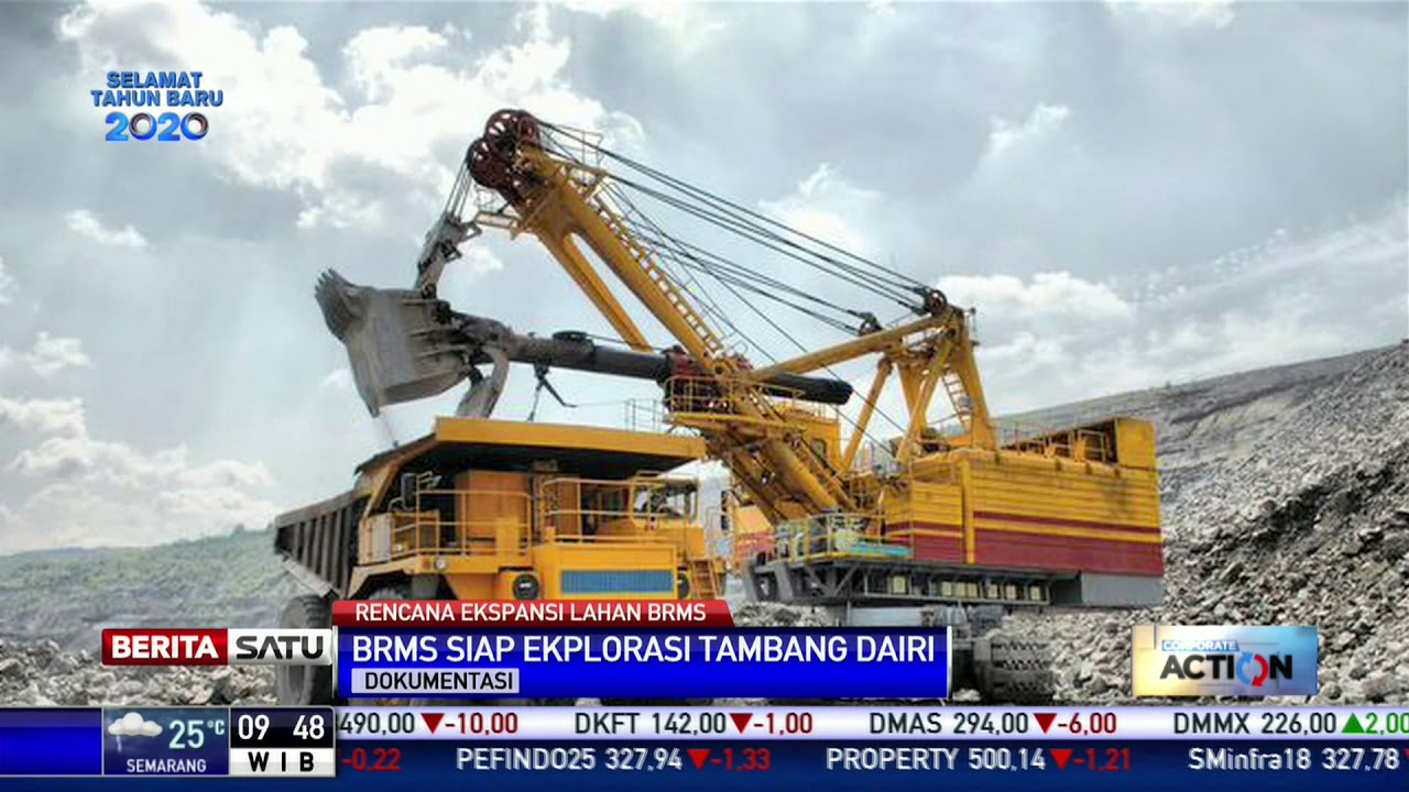 BRMS Ekspansi ke Tambang Mineral - YouTube