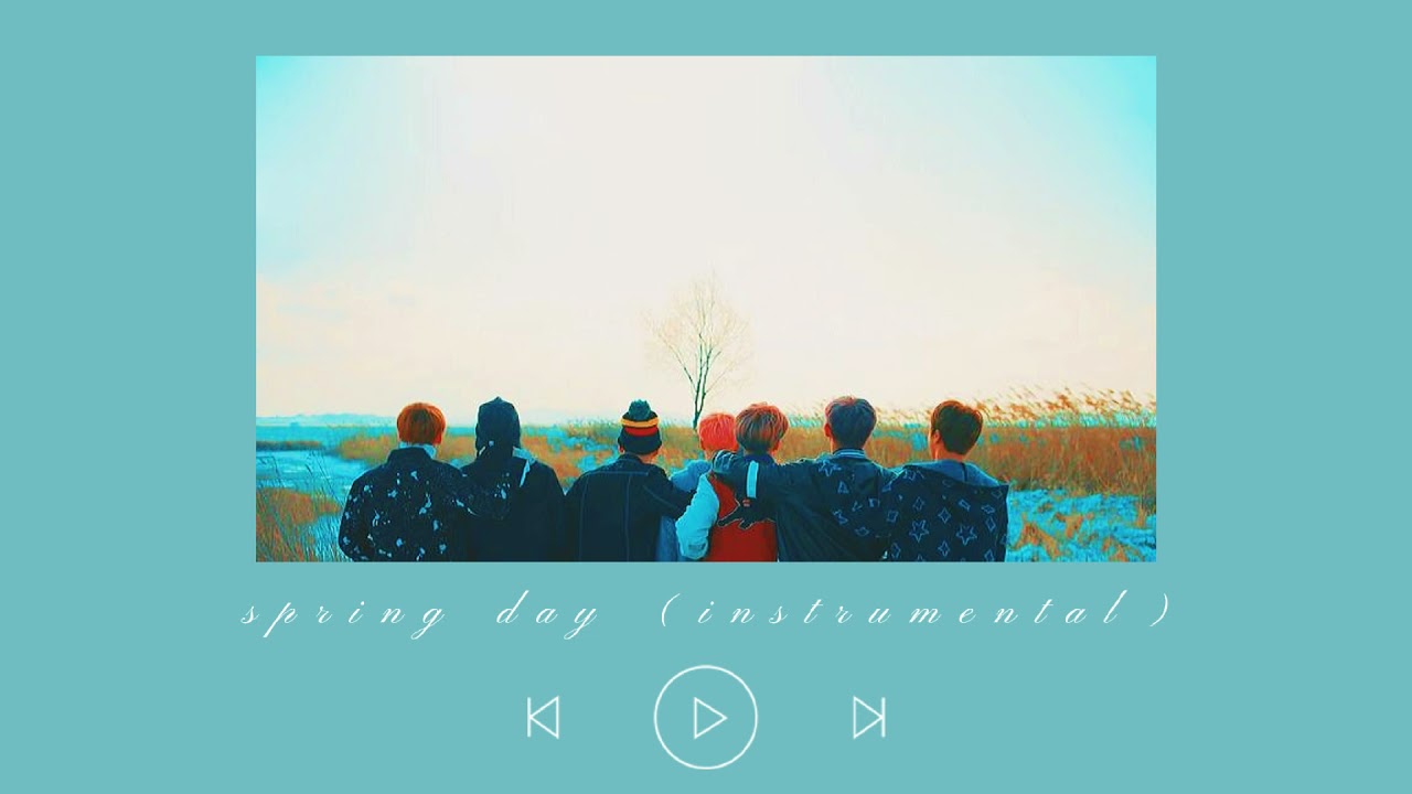 bts - spring day ( instrumental ) ( slowed ) - YouTube