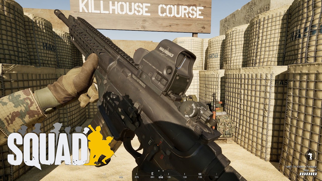 MKEK MPT-76 Battle Rifle with HNA Reticle and Foregrip | Squad ...