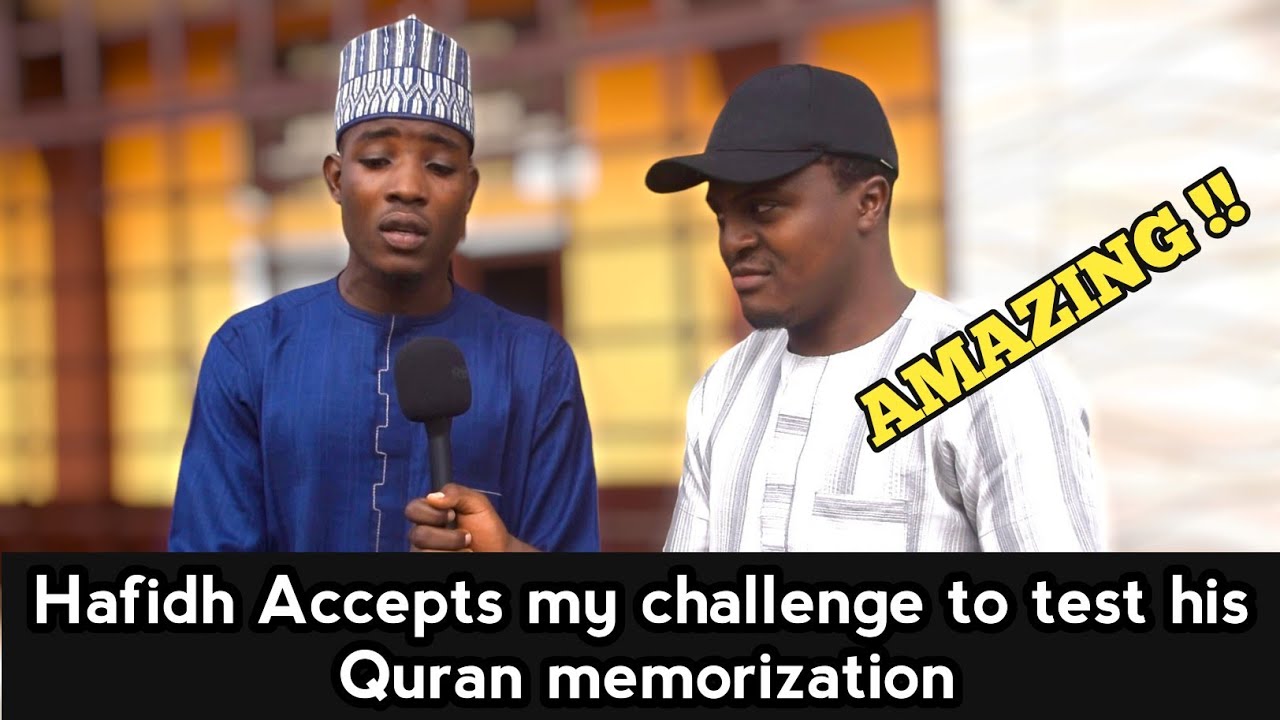 I tested this Hafidh Quran memorization , He is so Amazing 🤩 - YouTube