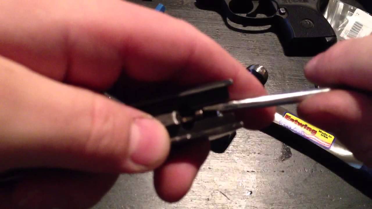 Replacing The Firing On A Ruger Lcp Youtube