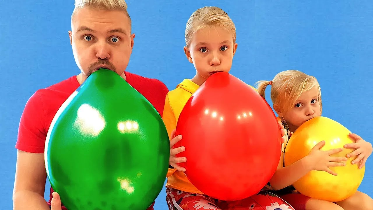 Magic balls and fun. The best moments for the whole family! - YouTube