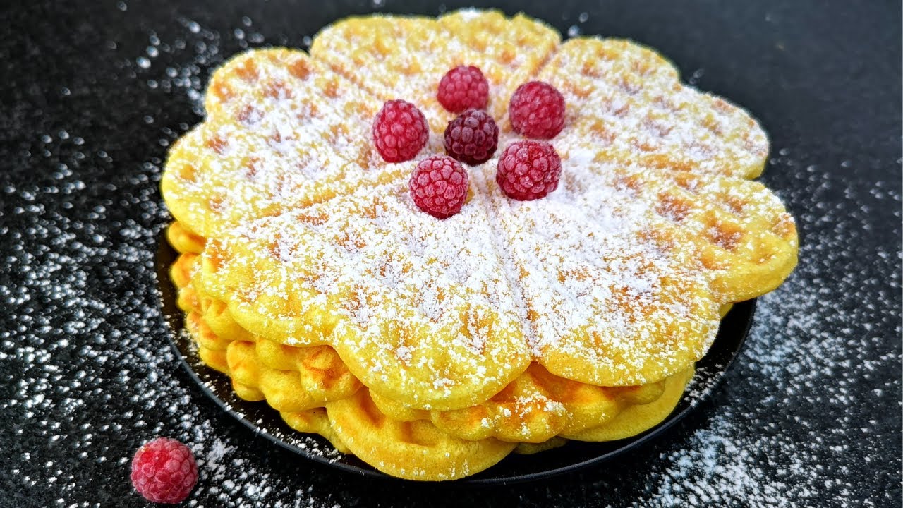 Waffeln Grundrezept ganz einfach🥞, so backe ich meine Waffeln ...