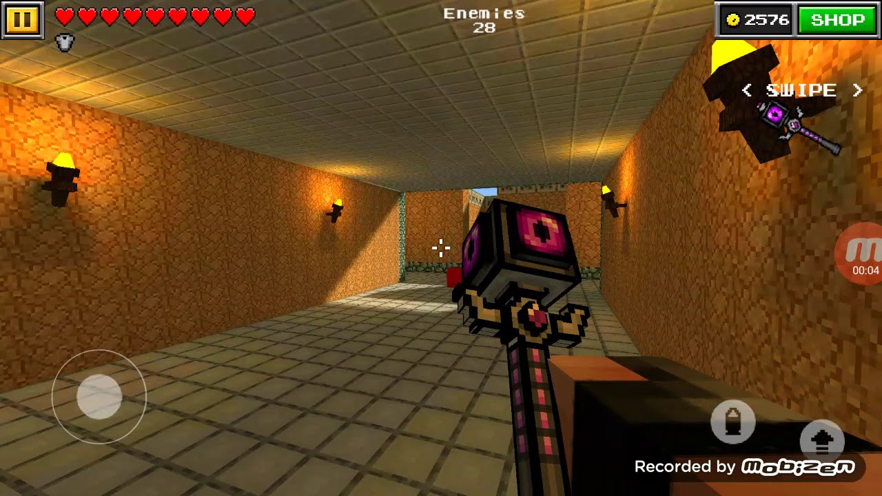 Pixel gun 3d block world lvl 2 - YouTube
