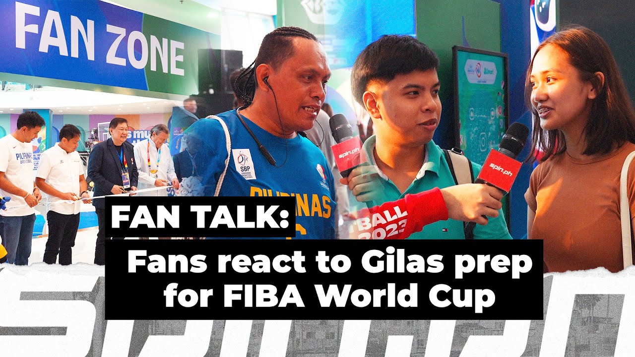 Fan Talk: Fans react to Gilas prep for FIBA World Cup - YouTube