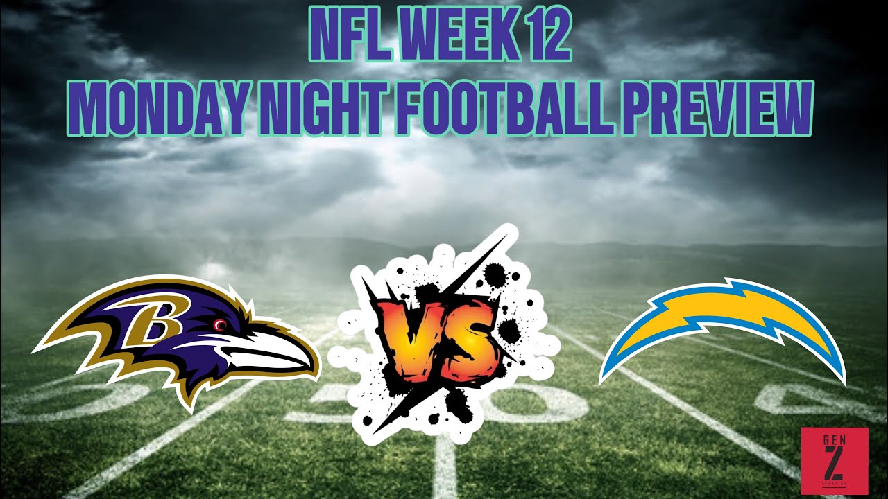 NFL week 12 Monday Night Football Preview (GenZFanatics E93) #nfl # ...