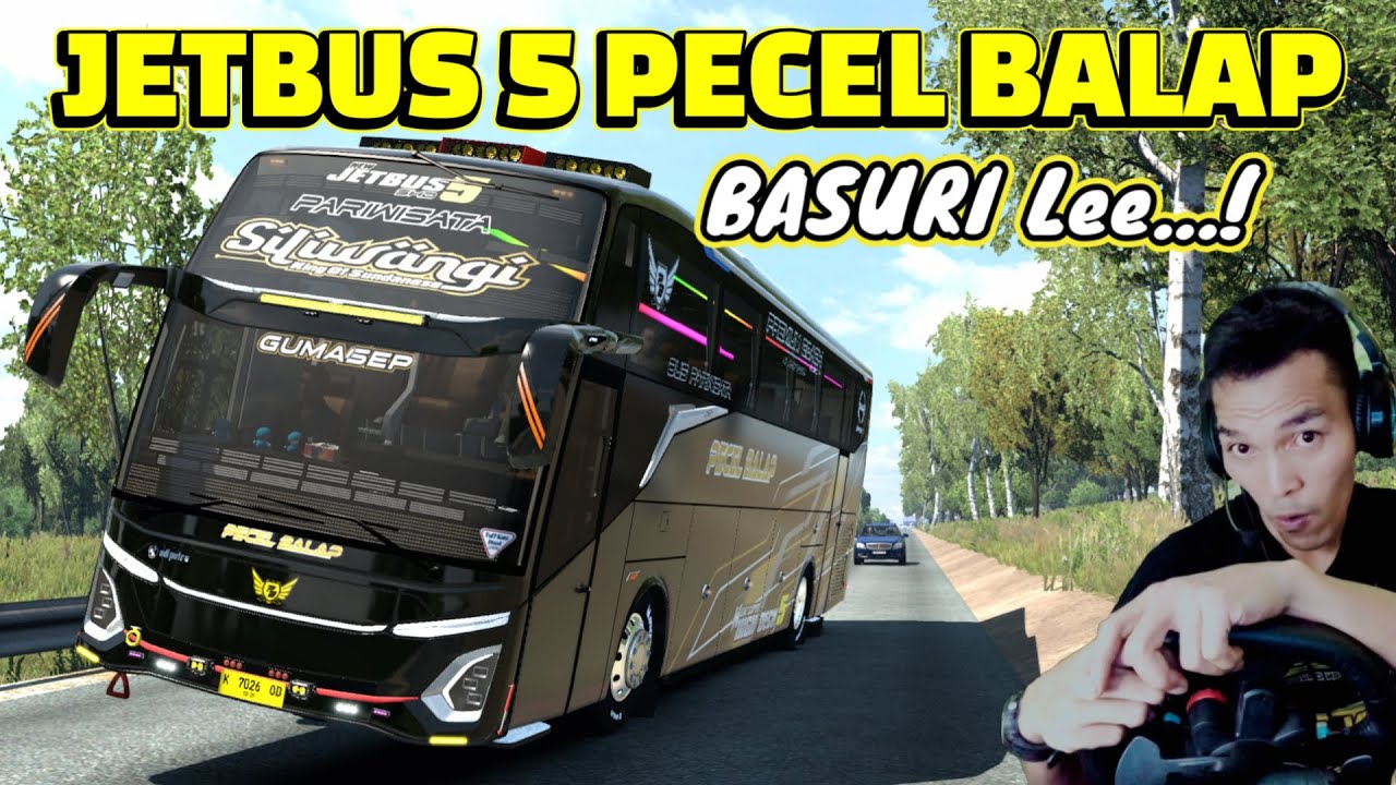 🔴LIVE Jetbus5 Pecel Balap Bus Tercepat !! Ful BASURI #144 || Euro Truck ...