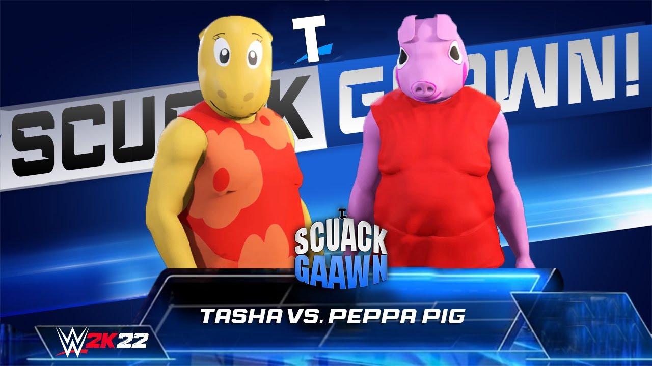 WWE 2K | TASHA VS. PEPPA PIG - YouTube