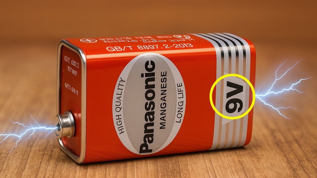 The Power of a 9V Battery And You’ll Be Amazed by the Energy It Can ...