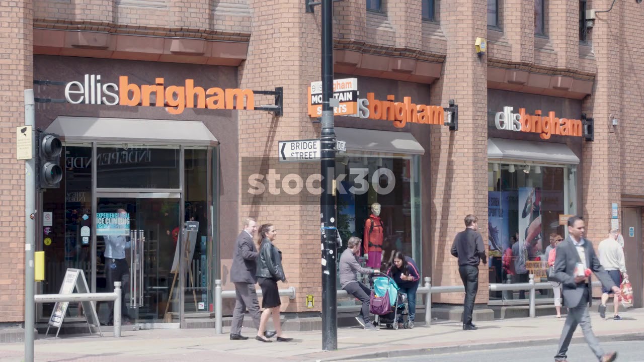 Ellis Brigham On Deansgate In Manchester, UK - YouTube