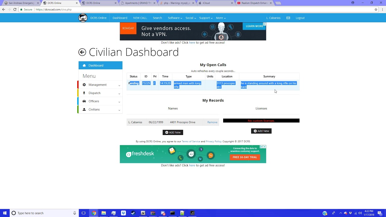 (DCRSCAD) How to use the Cad - YouTube
