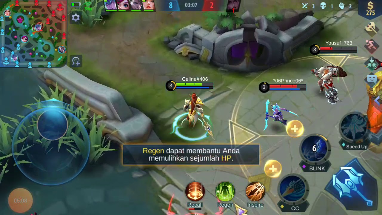 Main mobile legend kill 14 - YouTube