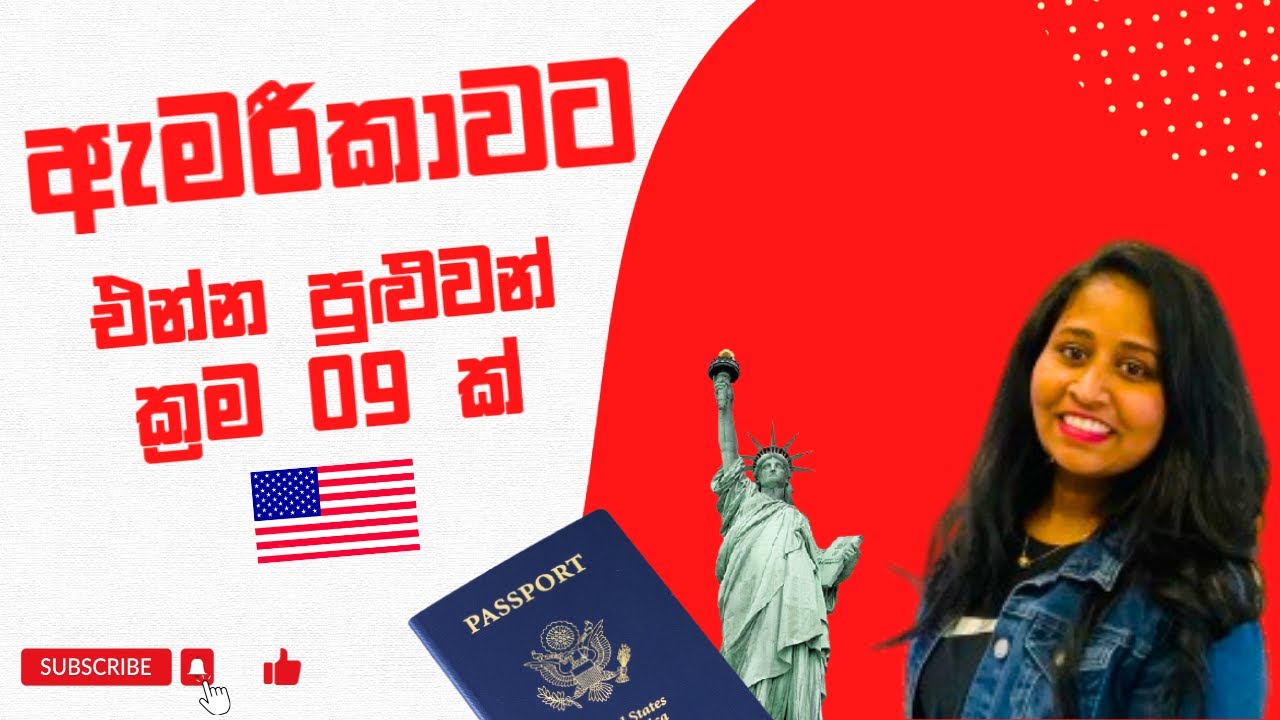 How to move USA l 09 Ways to Migrate to America l ඇමරිකාවට එන්න පුලුවන් ...