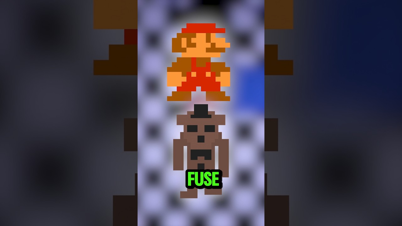 What if MARIO and FREDDY Fused? #shorts #fnaf #mario - YouTube