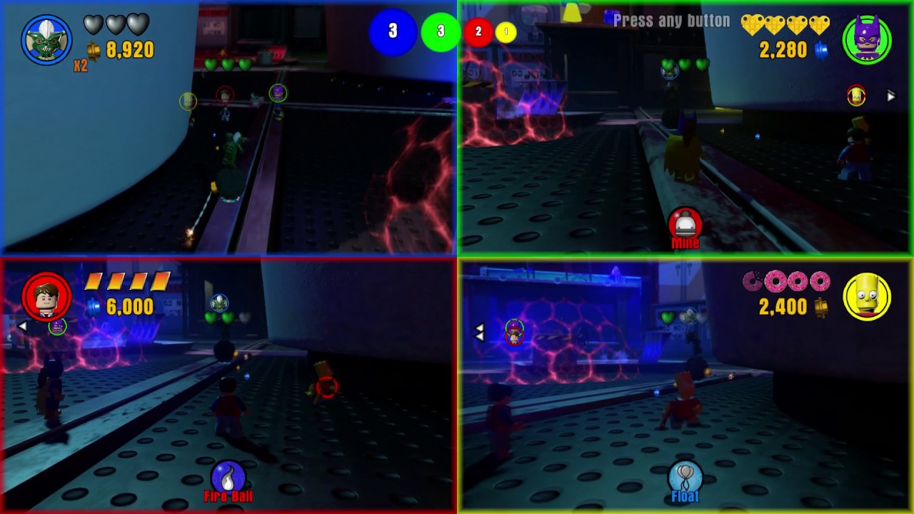 LEGO Dimensions Battle Arena - Gremlins Arena (Tic, Tag, Boom!) - YouTube