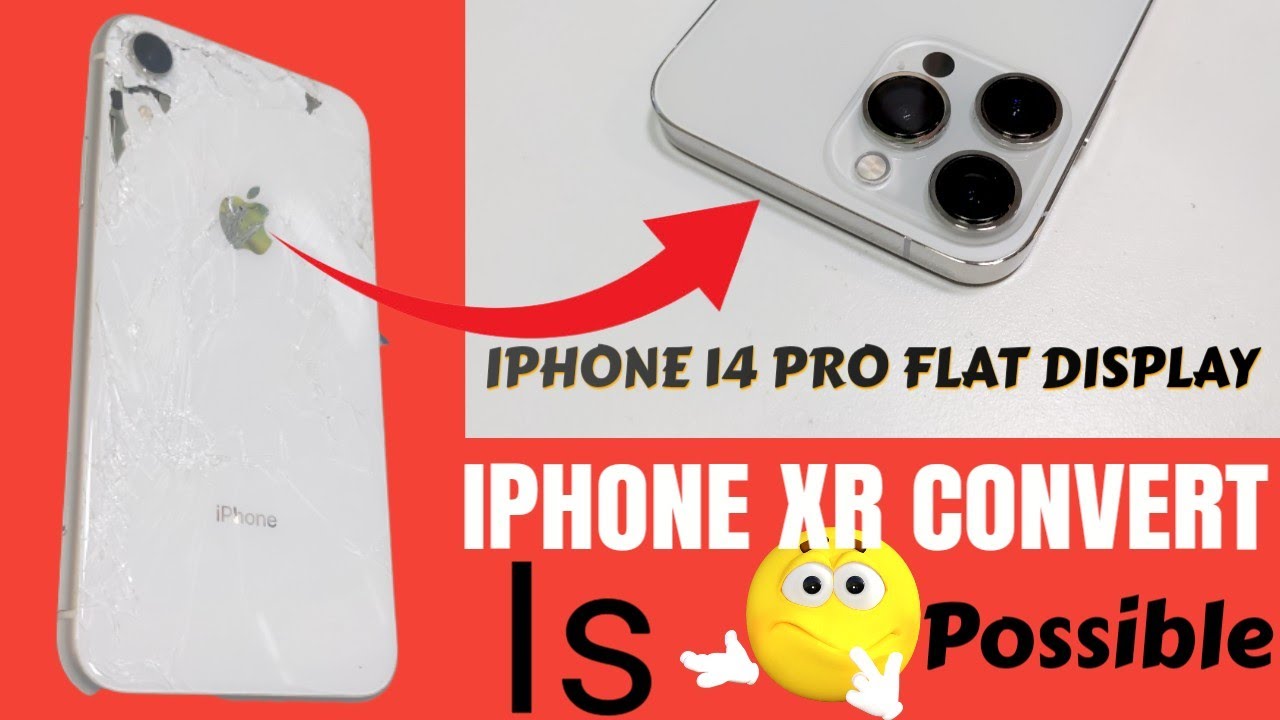iPhone XR to 14 Pro | how to restore destroyed iPhone XR turn it into ...