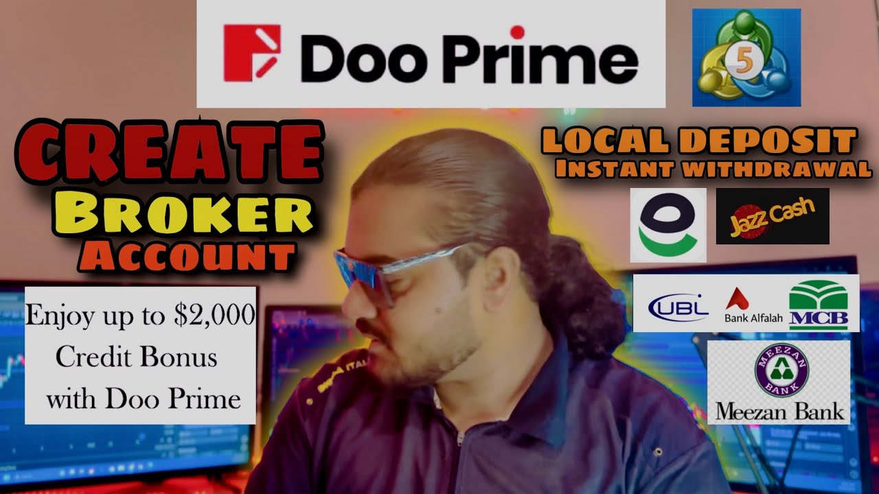 Low Spread PAK 🇵🇰Best Broker Ever || Create DOO PRIME Broker Account ...