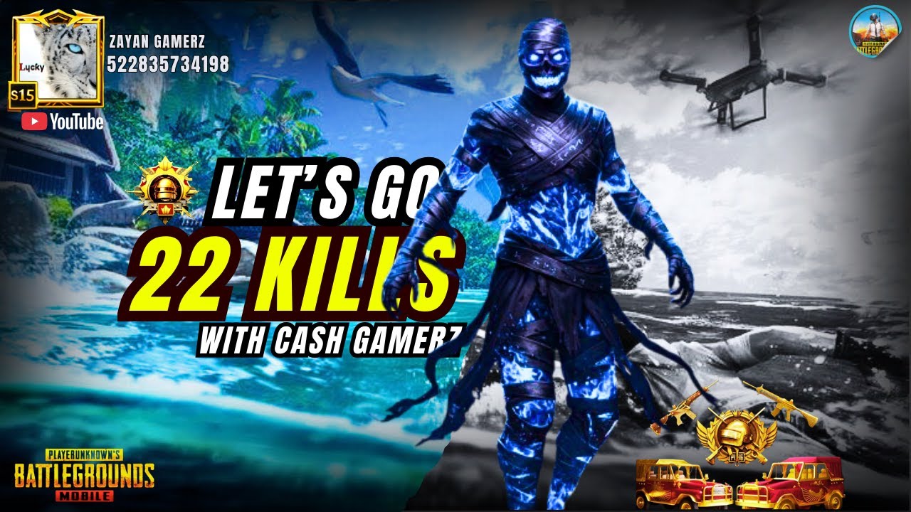 22 Kills Full Rush Gameplay | PUBG Mobile Highlights | Zayan Gamerz x ...
