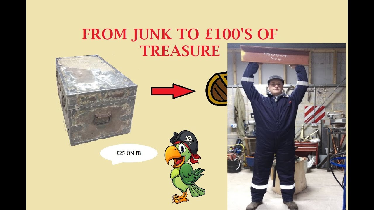 Turning a junk box into a luxury treasure chest - YouTube