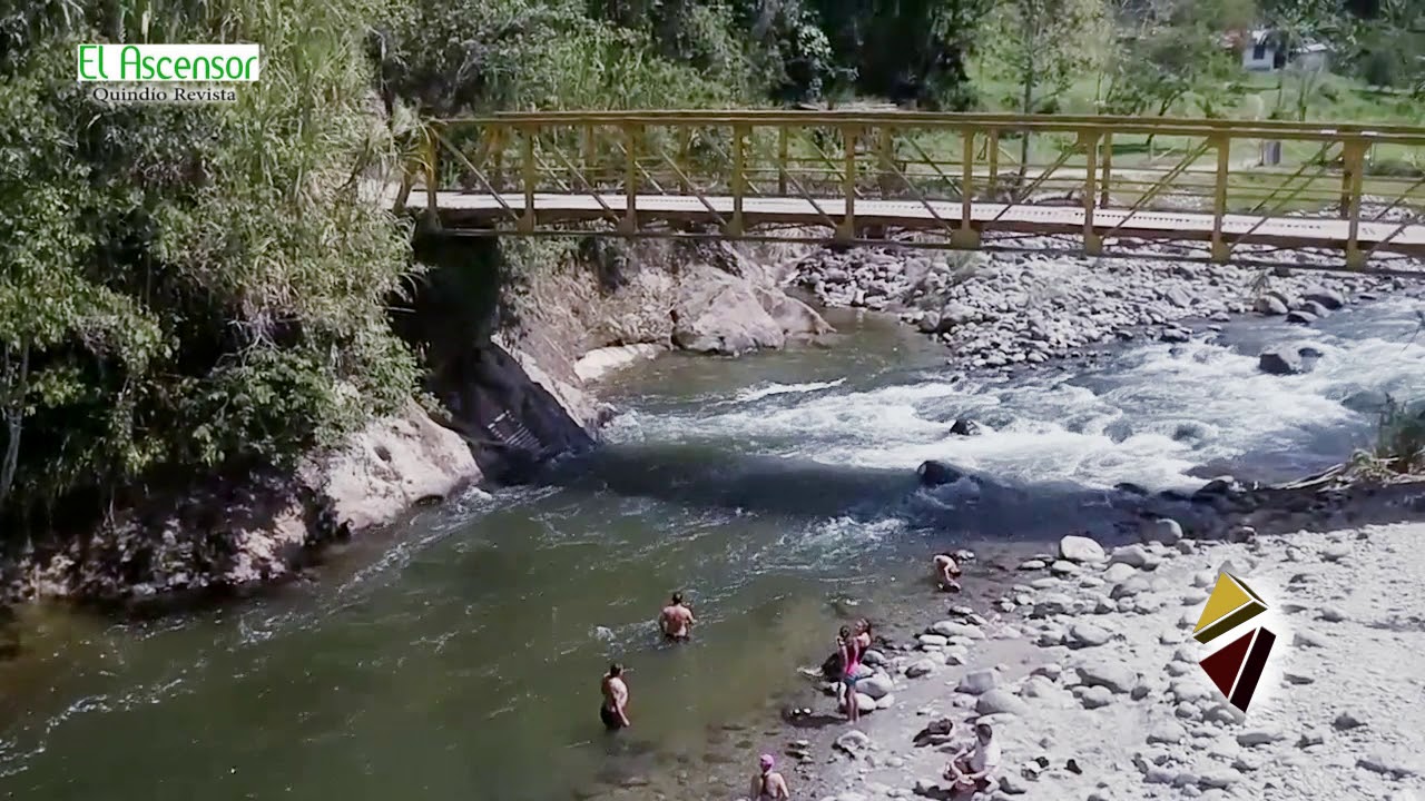 Mejores Chargos del Río Quindío para bañarse gratis - YouTube