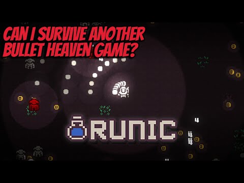 First Look - Runic | Can I Survive Another Bullet Heaven Game? - YouTube