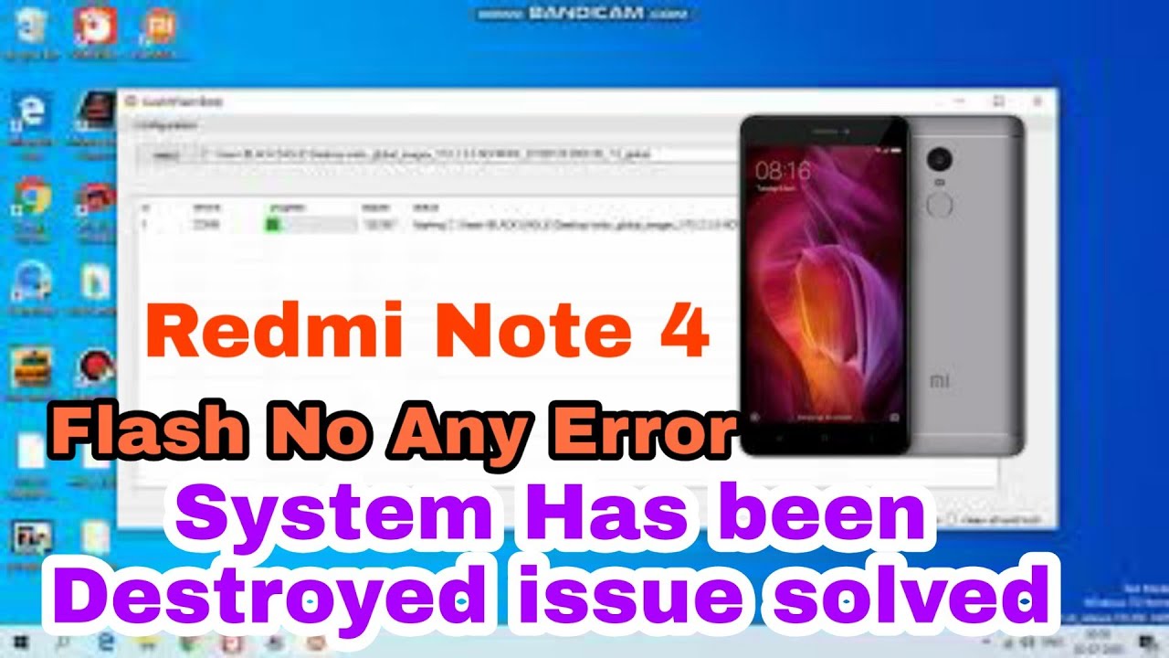 Redmi Note 4 (2016100) EDL Flash Without Error 2020 - YouTube