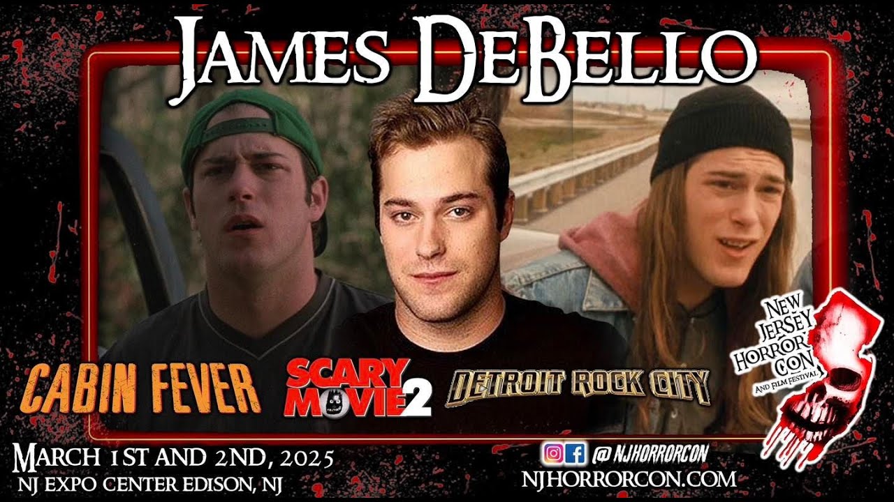 Interview With James Debello at NJ Horror Con March 2025 - YouTube