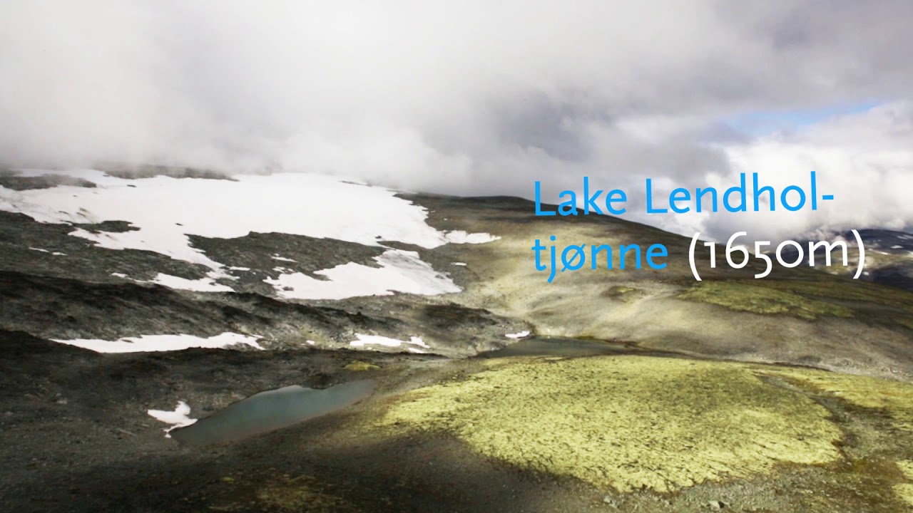 Helicopter Ride to the Lendbreen Ice Patch - YouTube