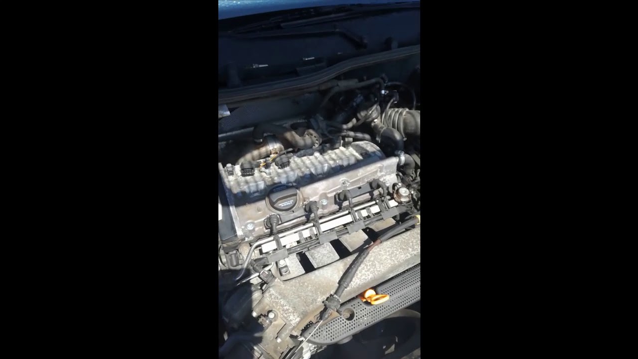 compression test on the ancient 1.8t AGU engine on a hot saturday - YouTube