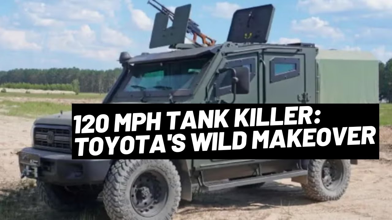 Toyota Land Cruiser Goes to War: The Bulletproof Beast Ukraine's ...