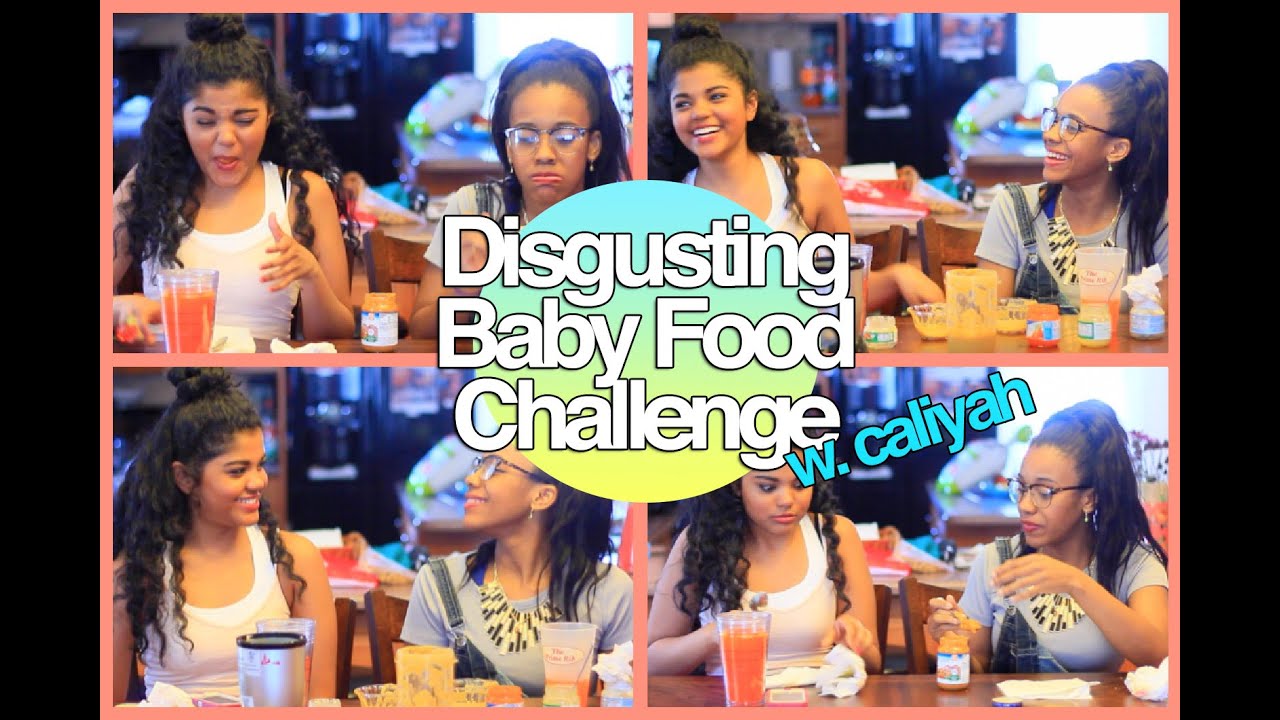 DISGUSTING BABY FOOD CHALLENGE - YouTube