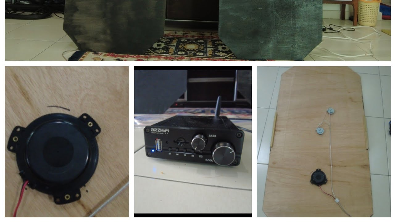 DIY Vibration Speakers (DML Speakers) - YouTube